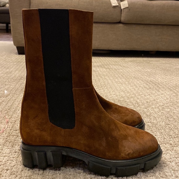 Free People | Shoes | Free People Brooks Chelsea Boots In Brown | Poshmark